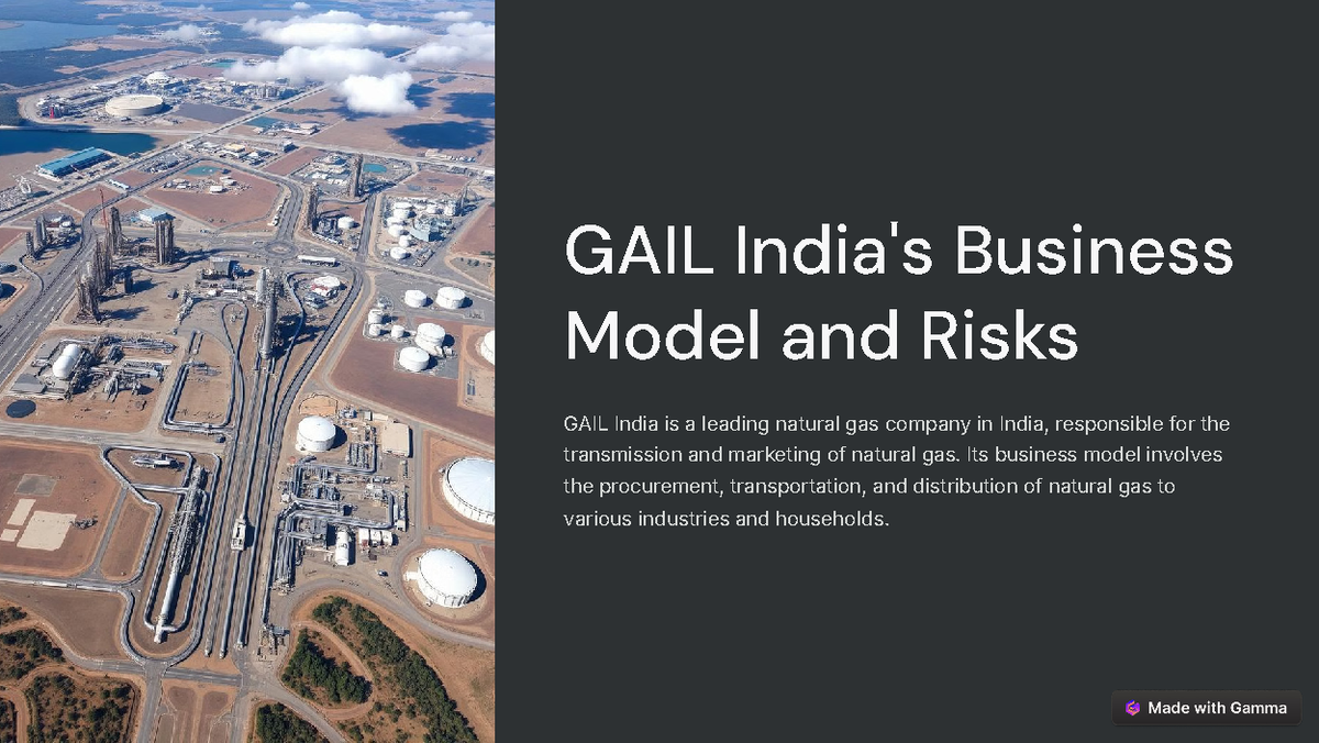 GAIL India: Business Model, Risks & Strategic Approaches for Mitigation ...