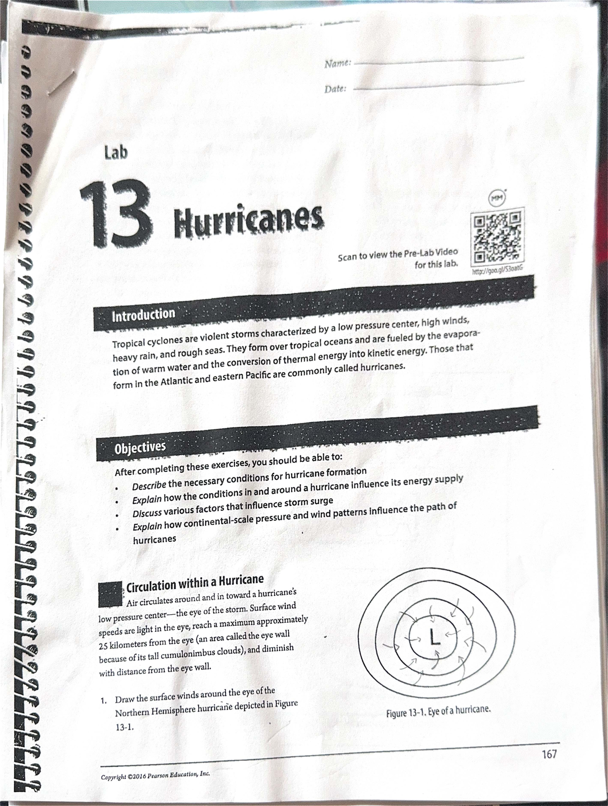 Lab 13 - Hurricanes: Understanding Formation, Circulation, and Impact ...