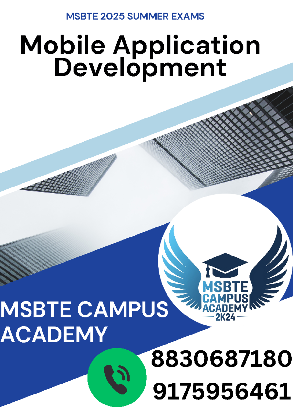 MAD Very IMP Program Code - COMPANY NAME MSBTE CAMPUS ACADEMY Mobile Application Development ...