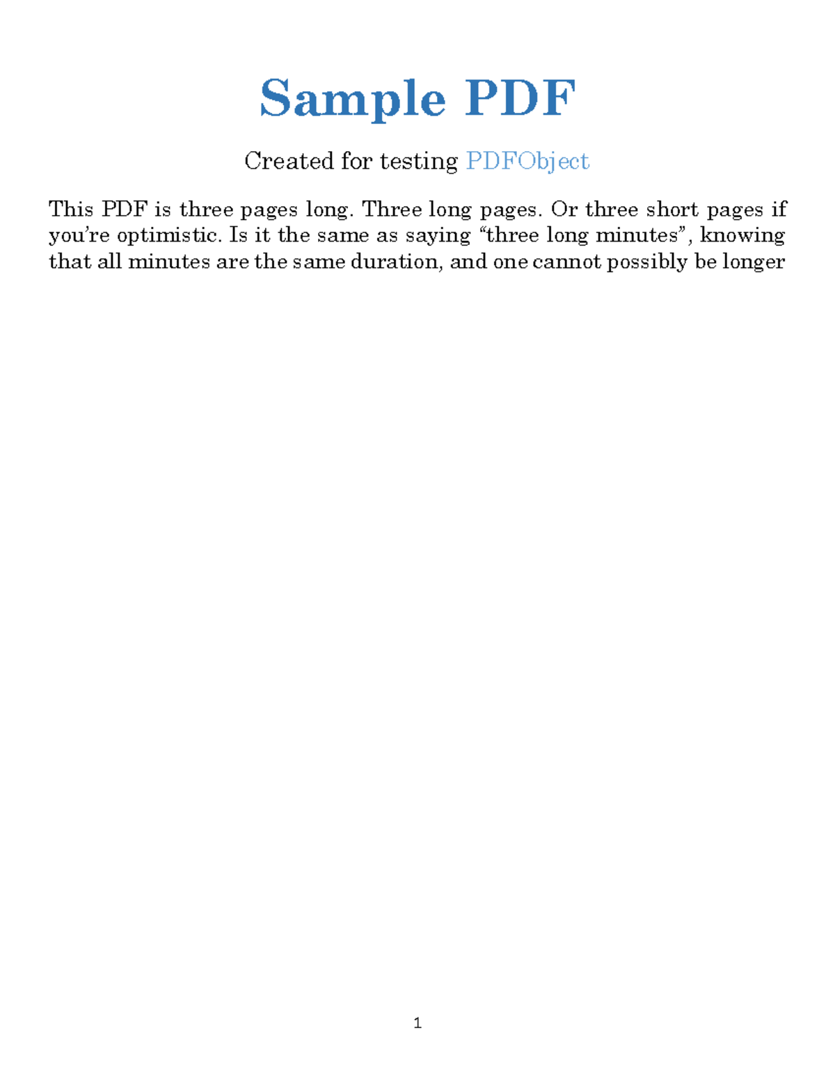 Sample PDF Testing Document for Course C0 0 6 7(l)2 - Studocu