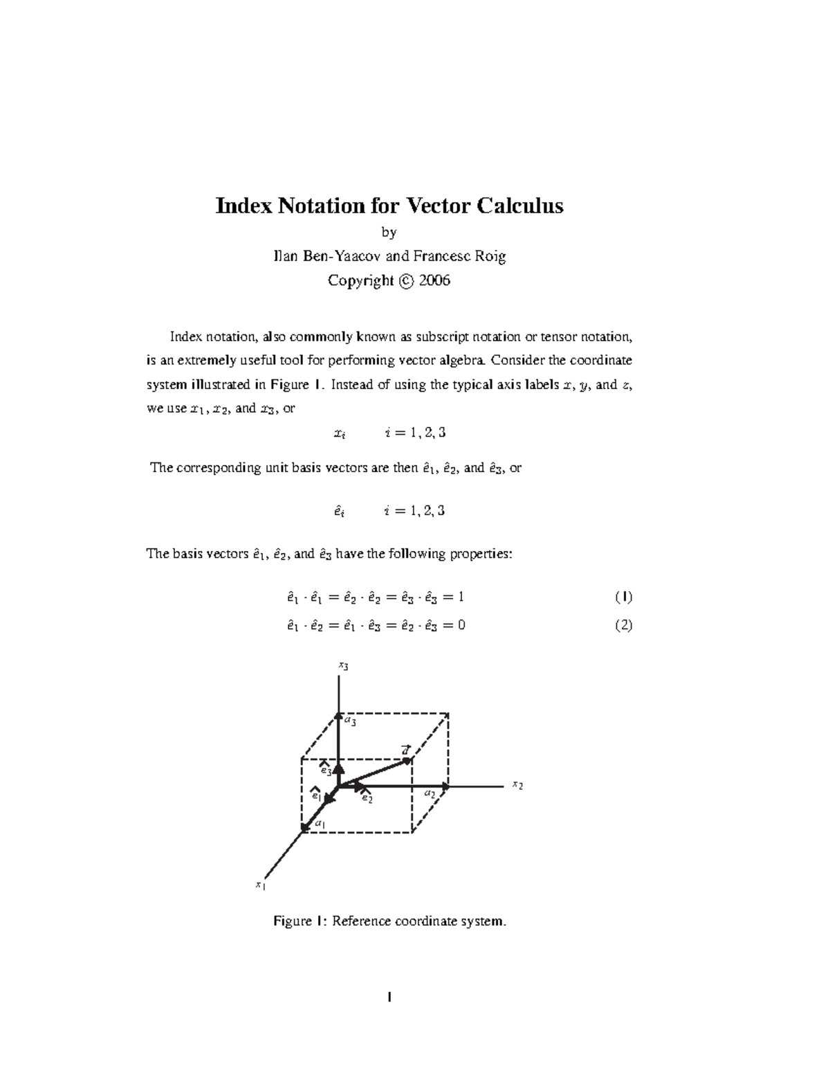 Index Notation A Useful Pdf For Index Notation Index Notation For