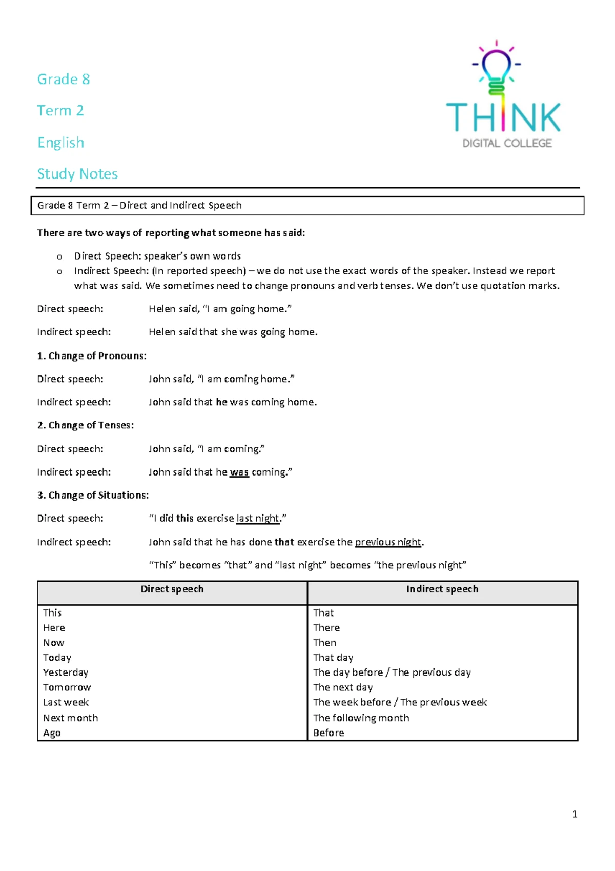 Grade 8 Term 1 Technology Study Notes: Frame Structures Overview - Studocu