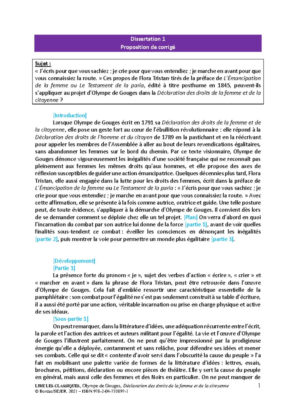Fiche 14 : Analyse de la Tirade de Perdican dans "On ne badine pas avec l'amour" - Studocu