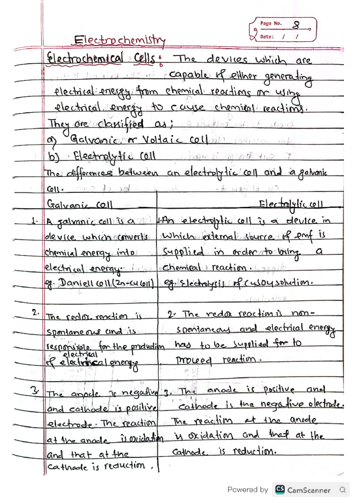 Electrochemistry Overview: Galvanic and Electrolytic Cells (CHEM 101 ...