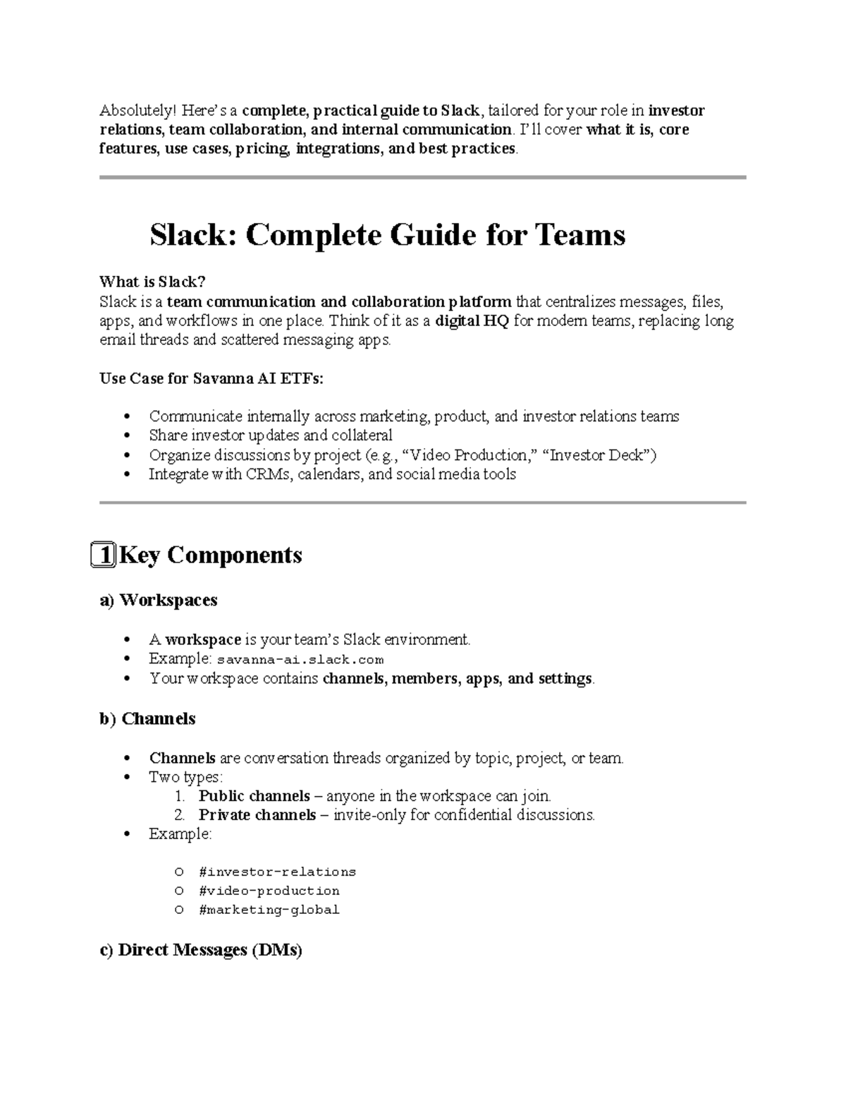 Slack: Comprehensive Guide for Investor Relations & Team Collaboration ...