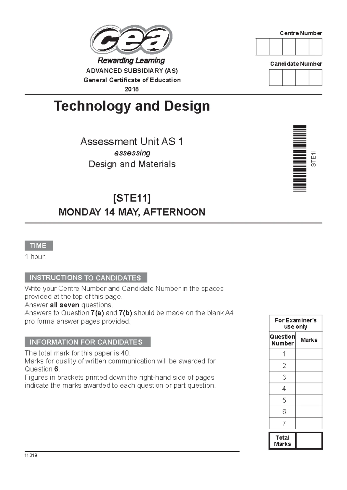 Guide to Writing a Design Brief and Design Specification for A-Level DT ...