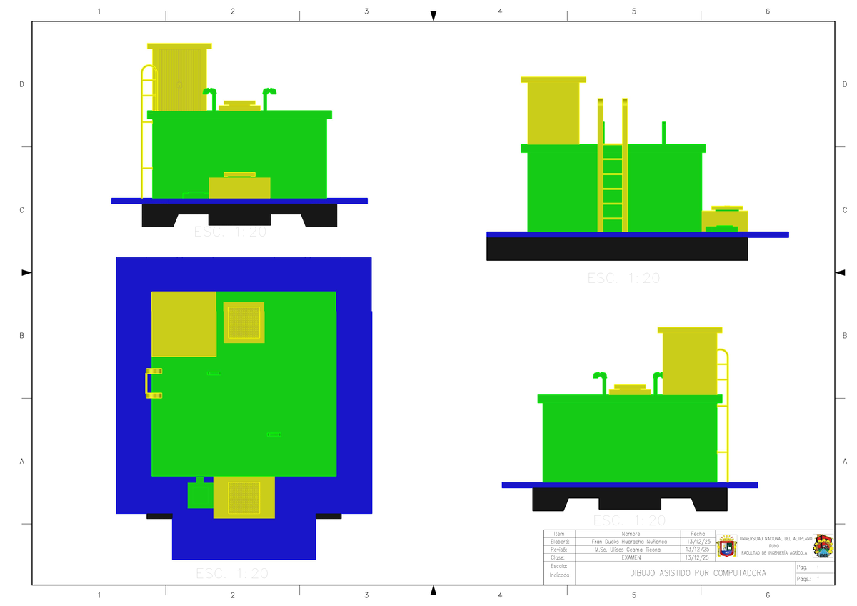 Examen 1 - Dibujo Asistido por Computadora (ING-123) - Studocu
