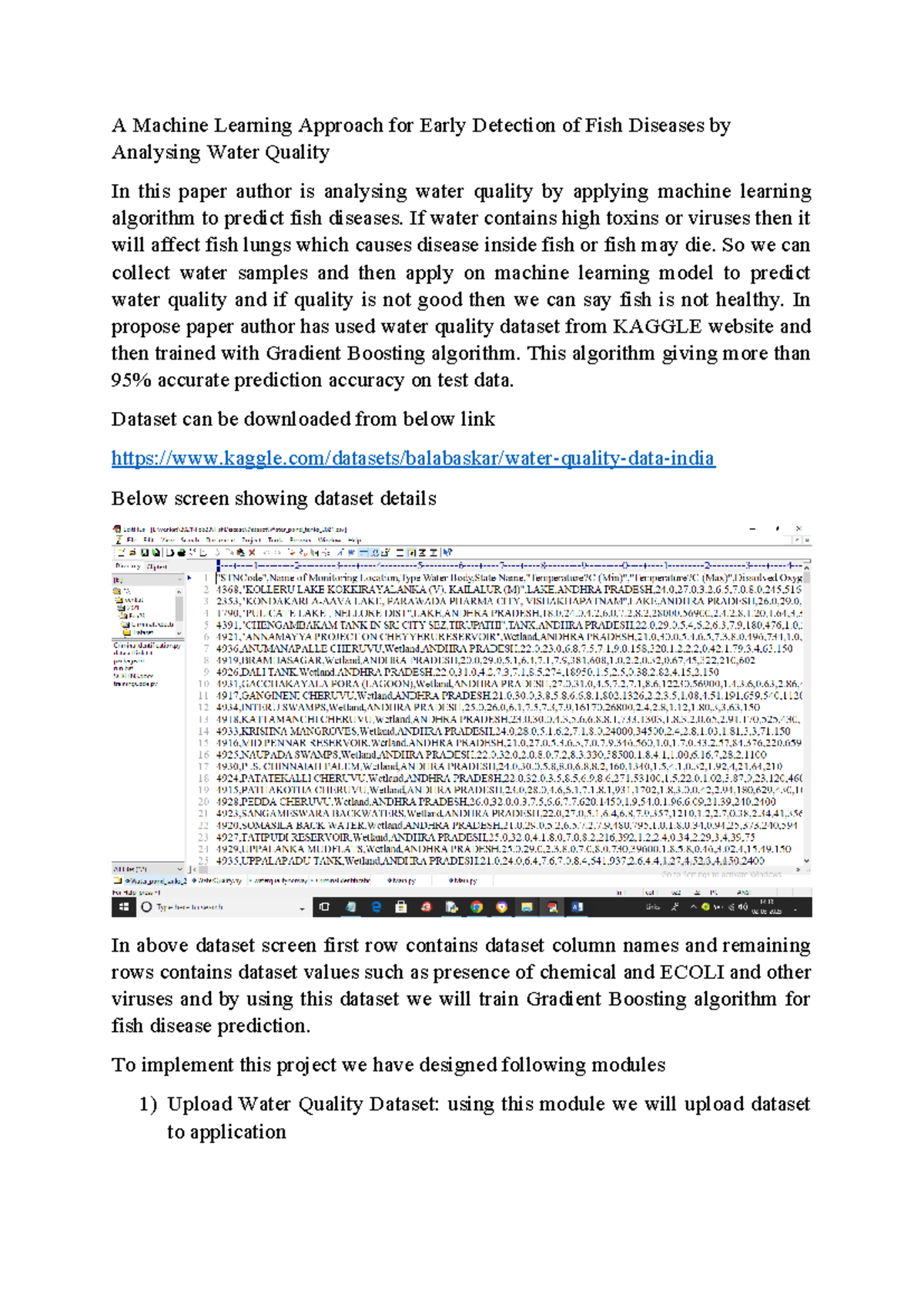Machine Learning Final Project: Fish Disease Detection via Water ...