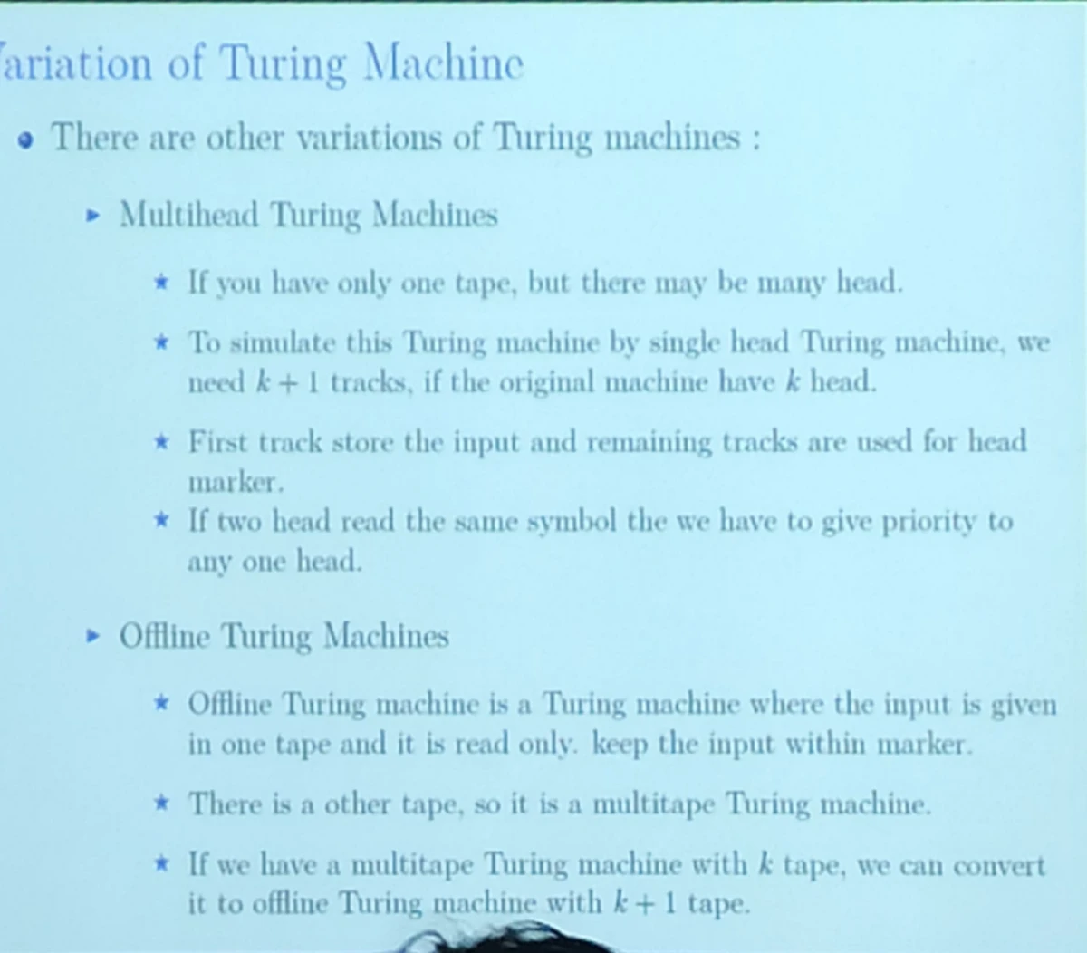 Lecture Notes on Turing Machines - Raju Sir (TOC, Winter 2025) - Studocu