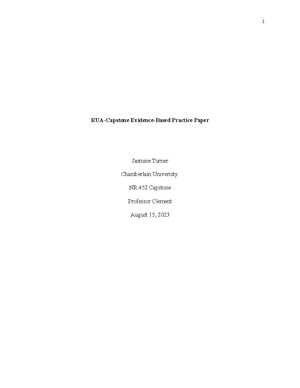 [Solved] When the registered nurse assigns the unlicensed assistive - Capstone Course (NR-452 ...