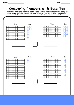 Find the Missing Number - 1st Grade Worksheet - Use addition or ...