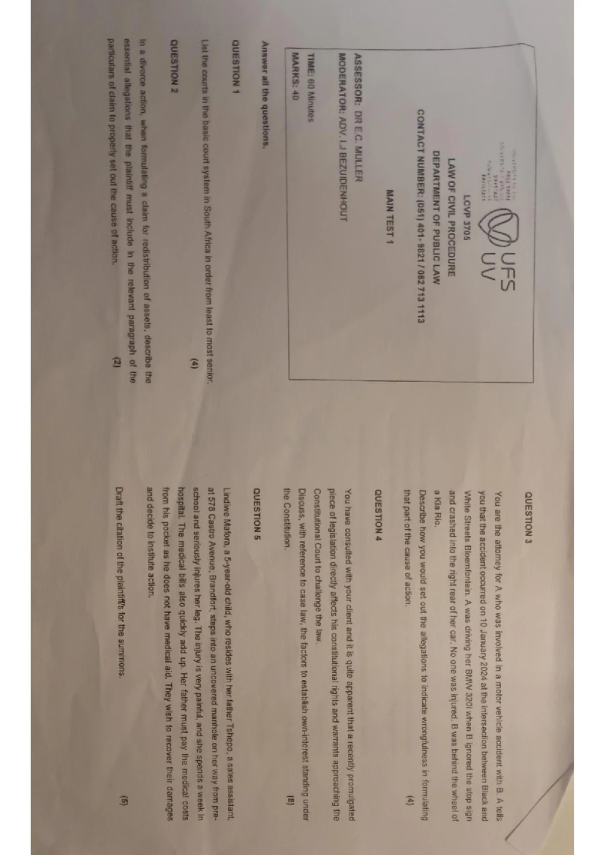 High Court Application Procedures: Notice of Motion & Affidavit Guide ...