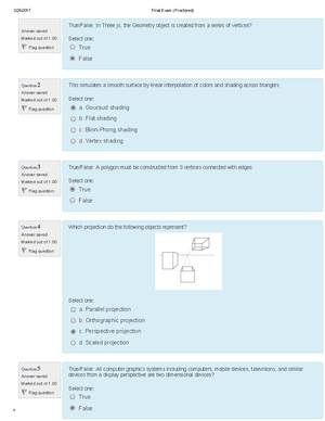 [Solved] Learning Journal 1 Discuss the weeks activities and your - Computer Graphics (CS4406 ...