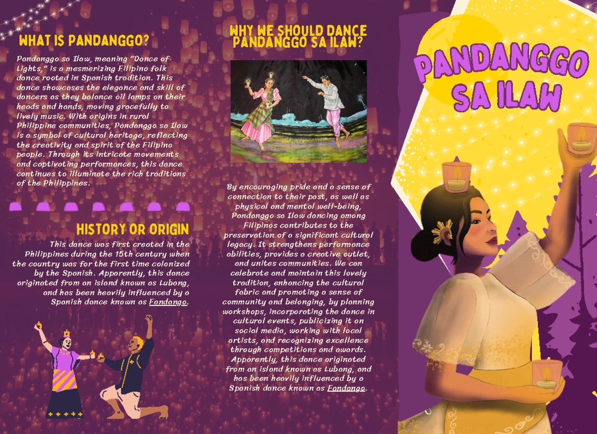 Cultural Significance of Pandanggo sa Ilaw: A Filipino Legacy - Studocu