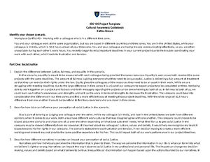 IDS 105 Mod 2 - IDS105 Module 2-2 Social Justice - IDS 105 Project ...