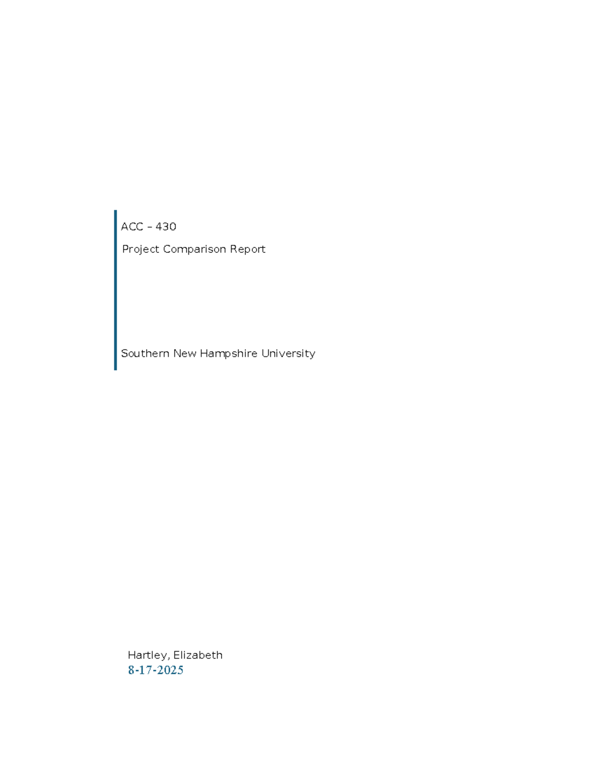 ACC 430 - Software Comparison: Power BI vs. Tableau Analysis Report - Studocu