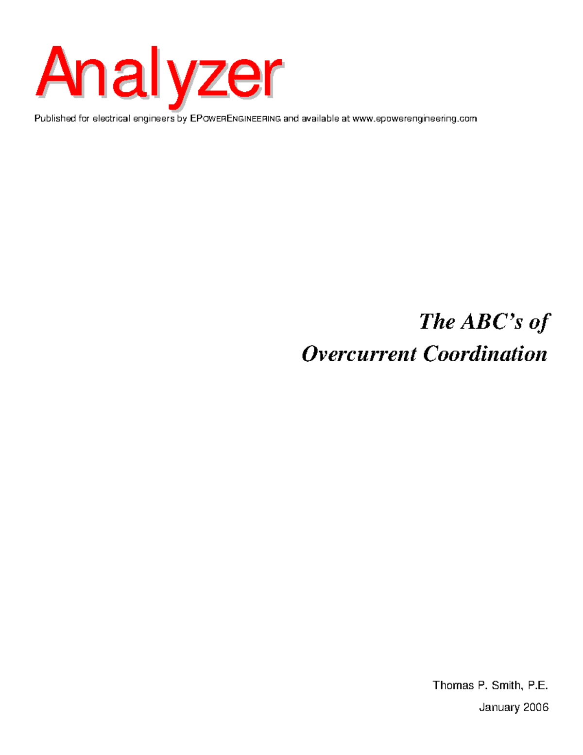 Overcurrent Coordination Guide for Electrical Engineers (EE 401) - Studocu