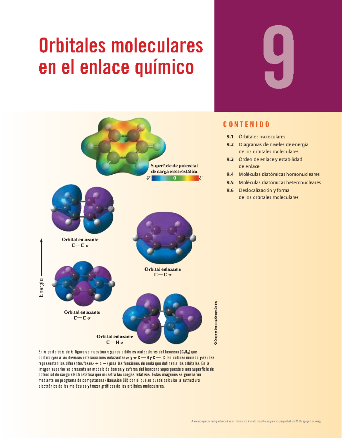 9 Orbitales Moleculares en el Enlace Químico - Teoría y Aplicaciones ...