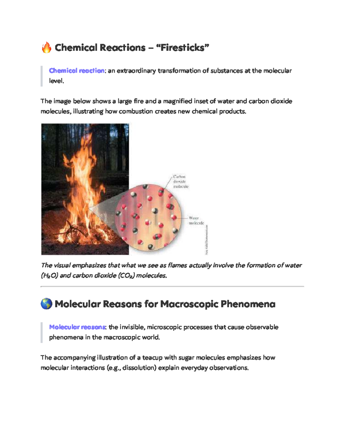 Chemistry Foundations: Reactions, Matter & Measurement Insights - Studocu