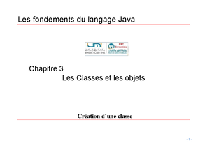 Examen JAVA avec la Correction - Examen : Langage de programmation Java Durée : 2 H En cas - Studocu