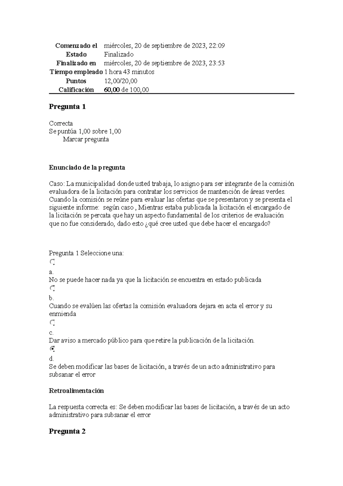 TA 5 Taller Adquisición de Bienes y Servicios - Aplicación Unidad II ...