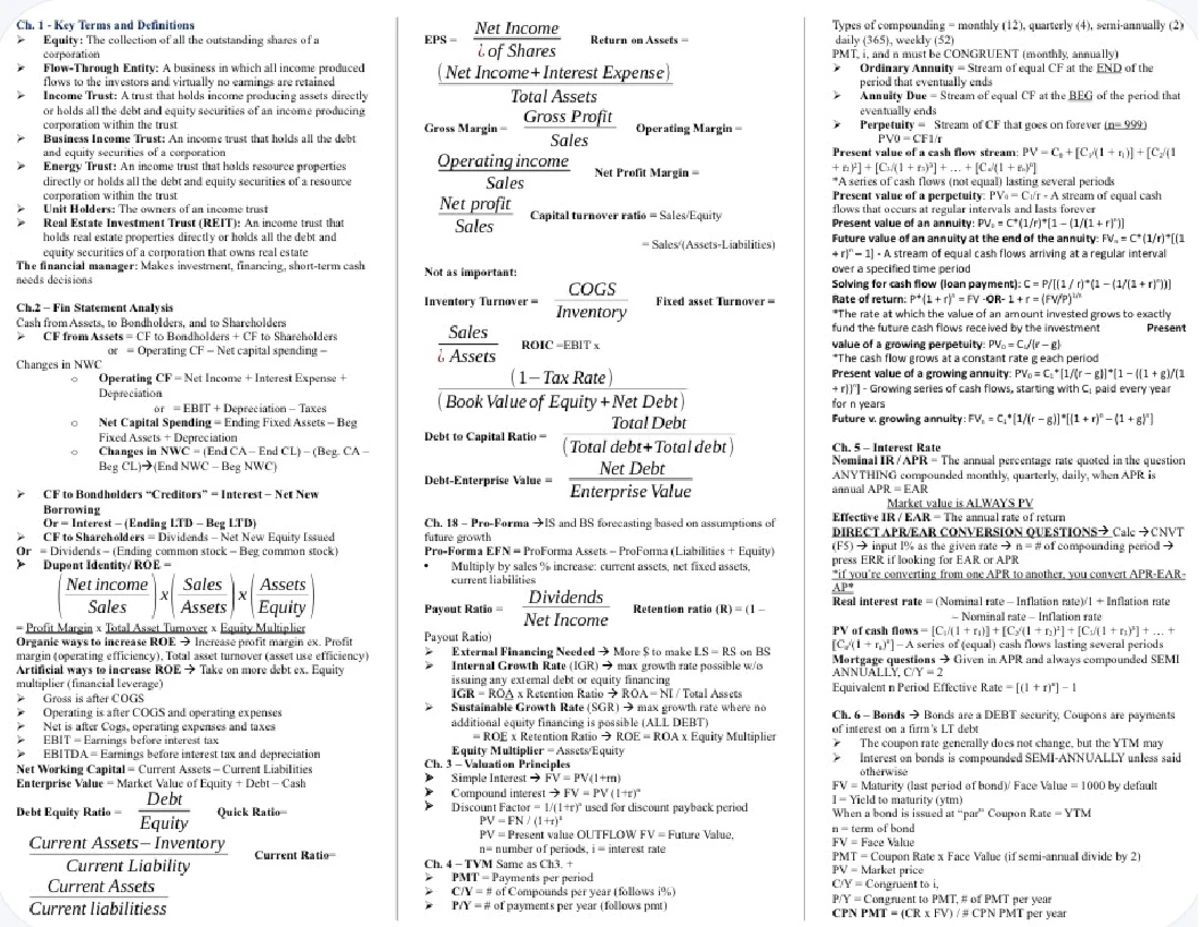 MRK300 Final Exam Study Guide: Key Concepts & Formulas - Studocu