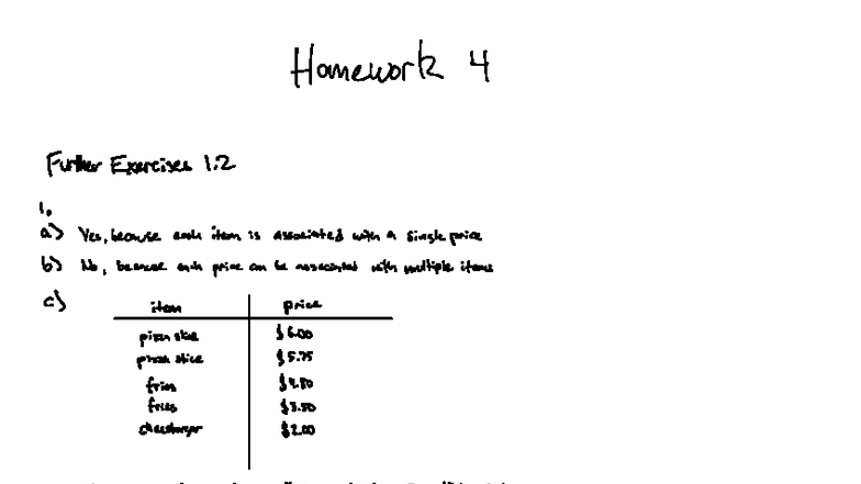 Homework 4 - Further Exercises on Functions and Graphs - Studocu