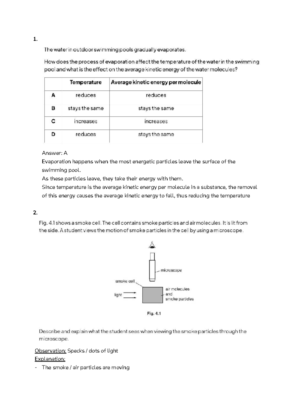 Thermal Physics PPR Notes: Understanding Heat Transfer and States of ...