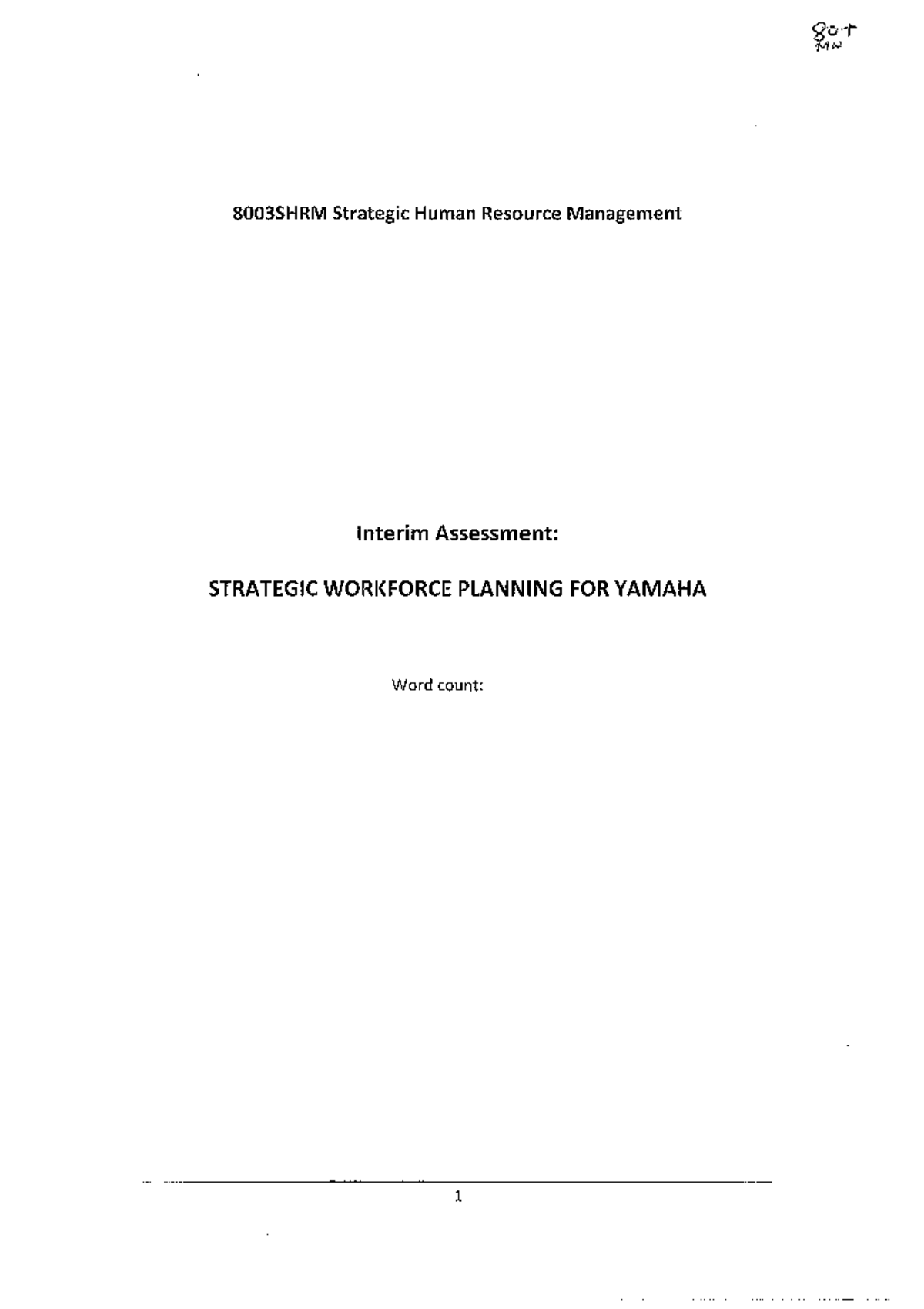 Exemplar Report 1 - Assignment Essay Guidelines and Examples - Studocu