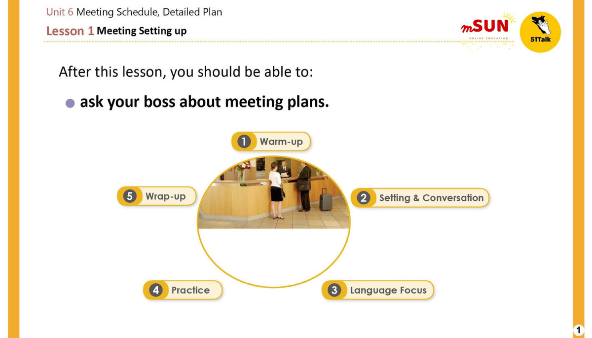 Unit 6 Meeting Schedule: Setting Up for Business Classes - Studocu