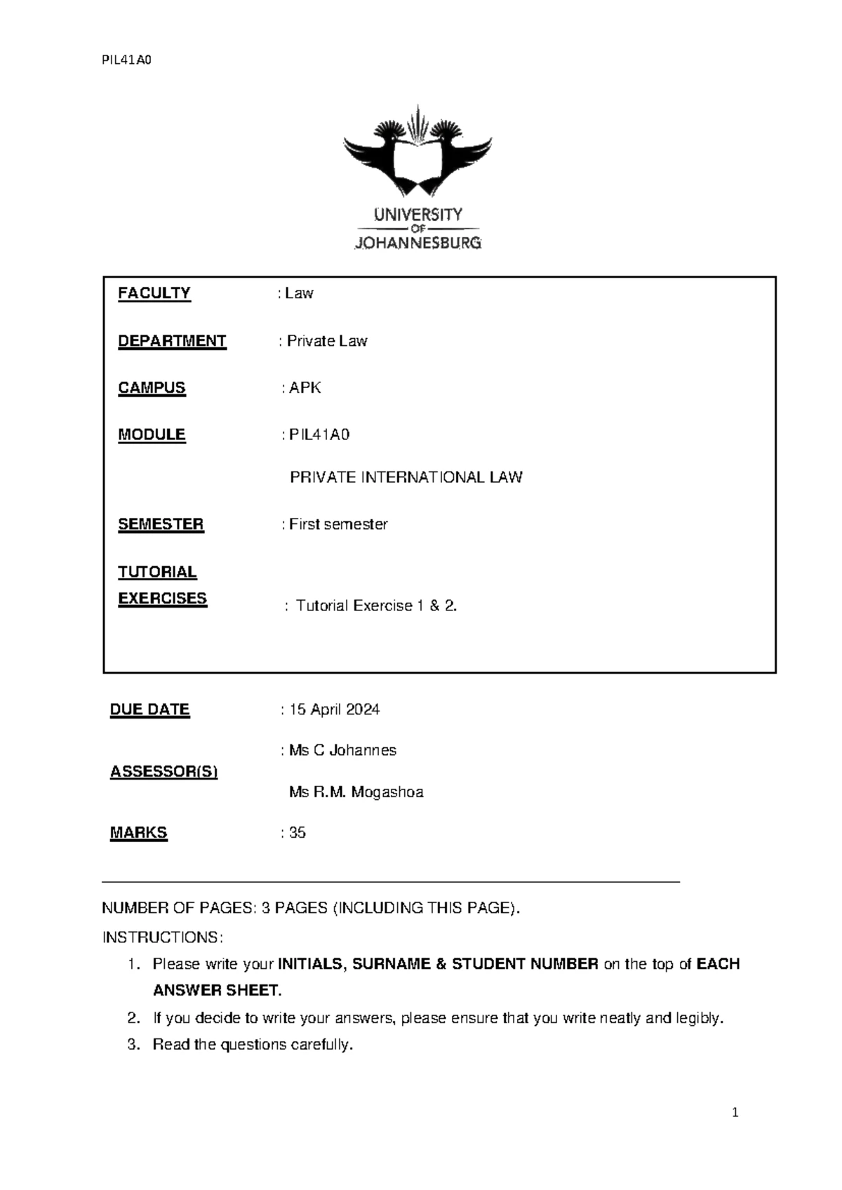 Example 3 Sheriff's return of service - IN THE HIGH COURT OF SOUTH ...