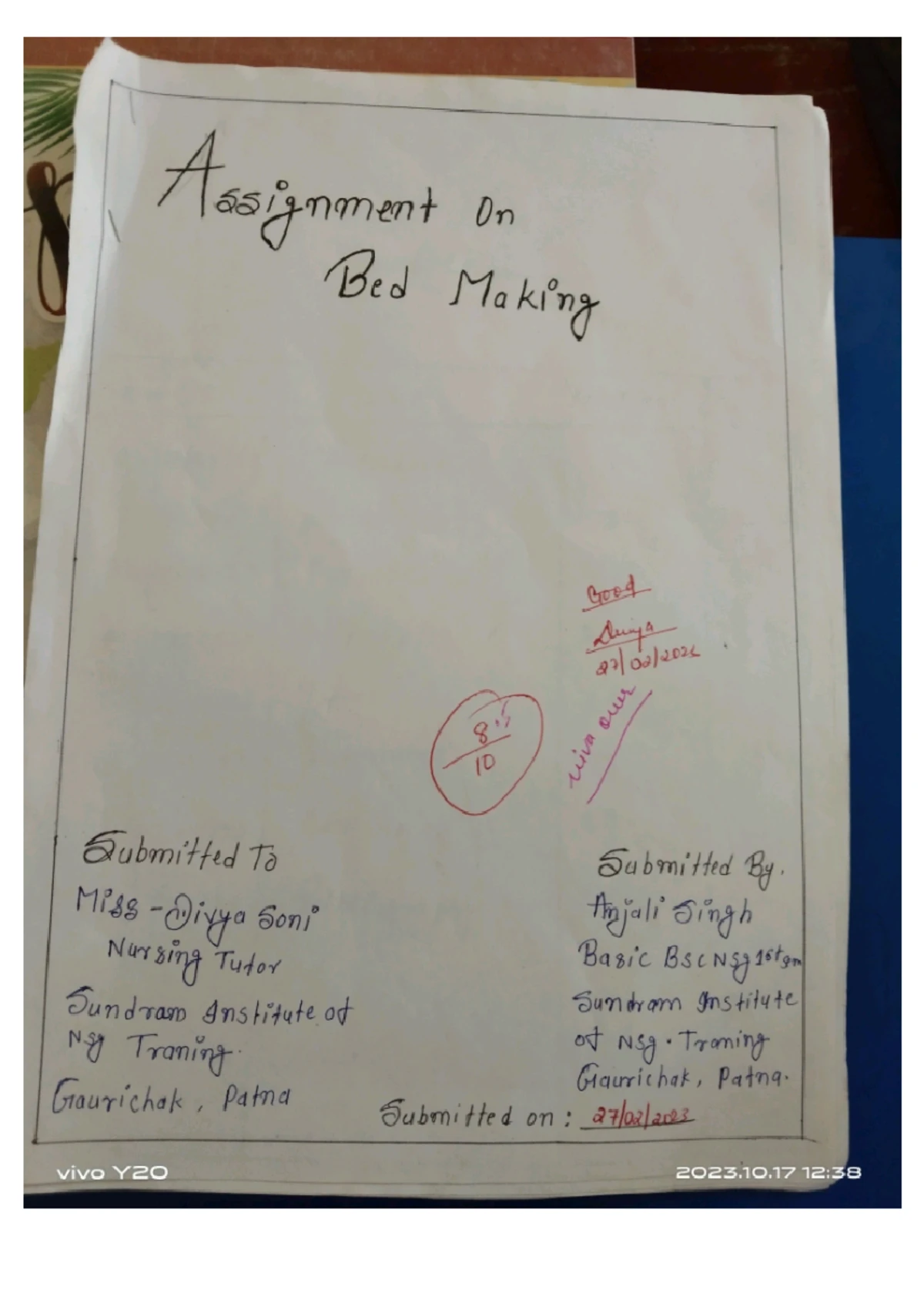 Unit 1 Nursing Foundation 1st Year Notes - B.Sc. Nursing - Studocu