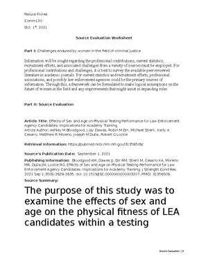 Informative Essay - Timothy Trokey - Military and Professional Bearing ...