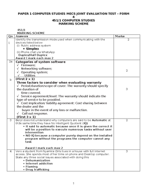 computer short notes - `` PrayerGuide SONGSFORMASS. COMPILED&ARRANGEDBY ...