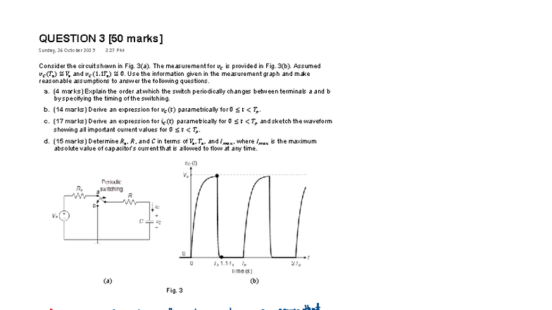 Midterm Exam Q3 Solution & Marking Rubric T3 - Studocu