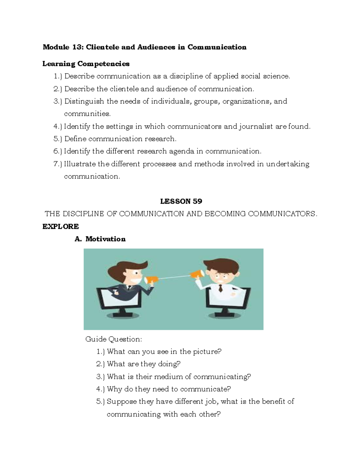 Clientele and Audiences in Communication: Applied Social Sciences ...