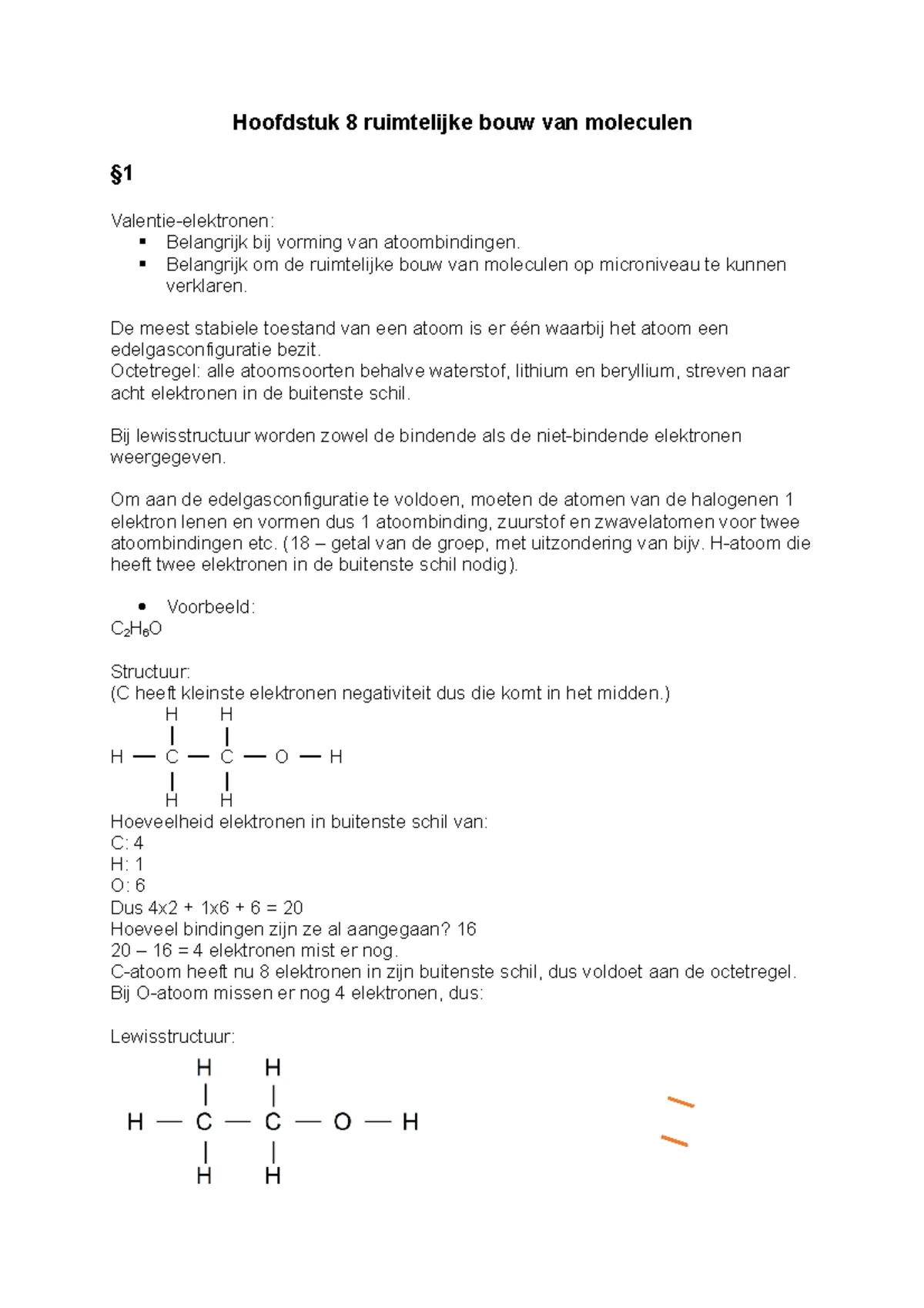 Samenvatting Scheikunde Hoofdstuk 6: Koolstofchemie en Verbindingen ...