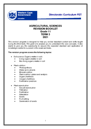 Agricultural science P2 gr10 final exam 2023 - UXOLOPHAMBILI HIGH SCHOOL P BOX 226 HAMMARSDALE ...