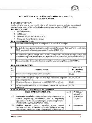 AIC Record - lab manual for analog ic design - EXP: DESIGN AND SIMULATE ...