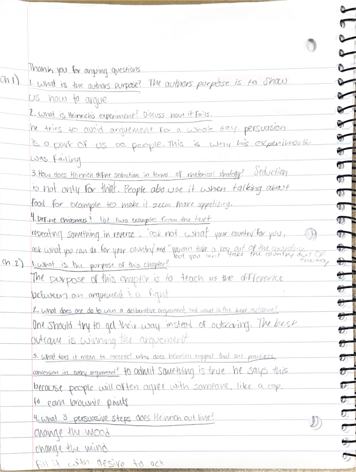 Thank You for Arguing: Chapter Summaries & Key Questions - Studocu