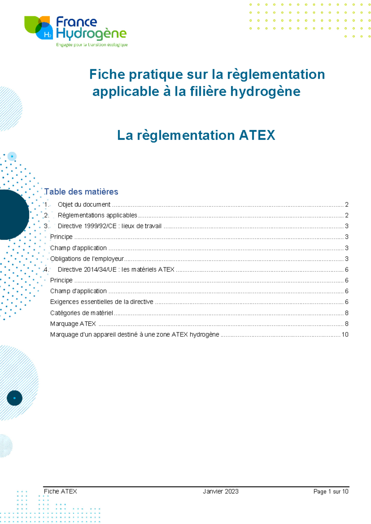 Fiche Pratique ATEX : Réglementations pour Atmosphères Explosives - Studocu
