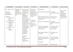 Ncp-breathing pattern - ASSESSMENT DIAGNOSIS ANALYSIS PLANNING ...