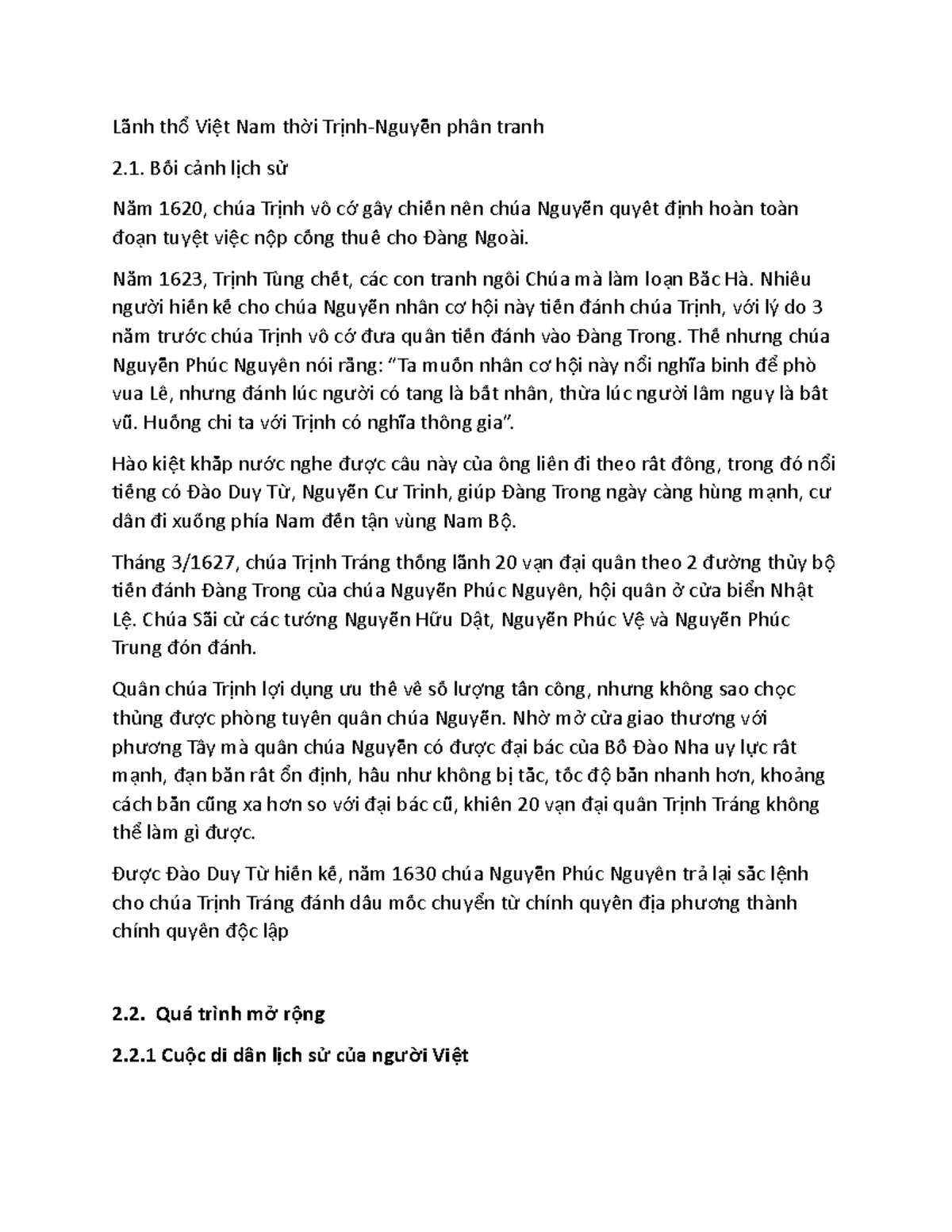 Lãnh thổ Việt Nam thời Trịnh - Lãnh th ổ Vi t Nam th i Tr nh-Nguyễễn ...