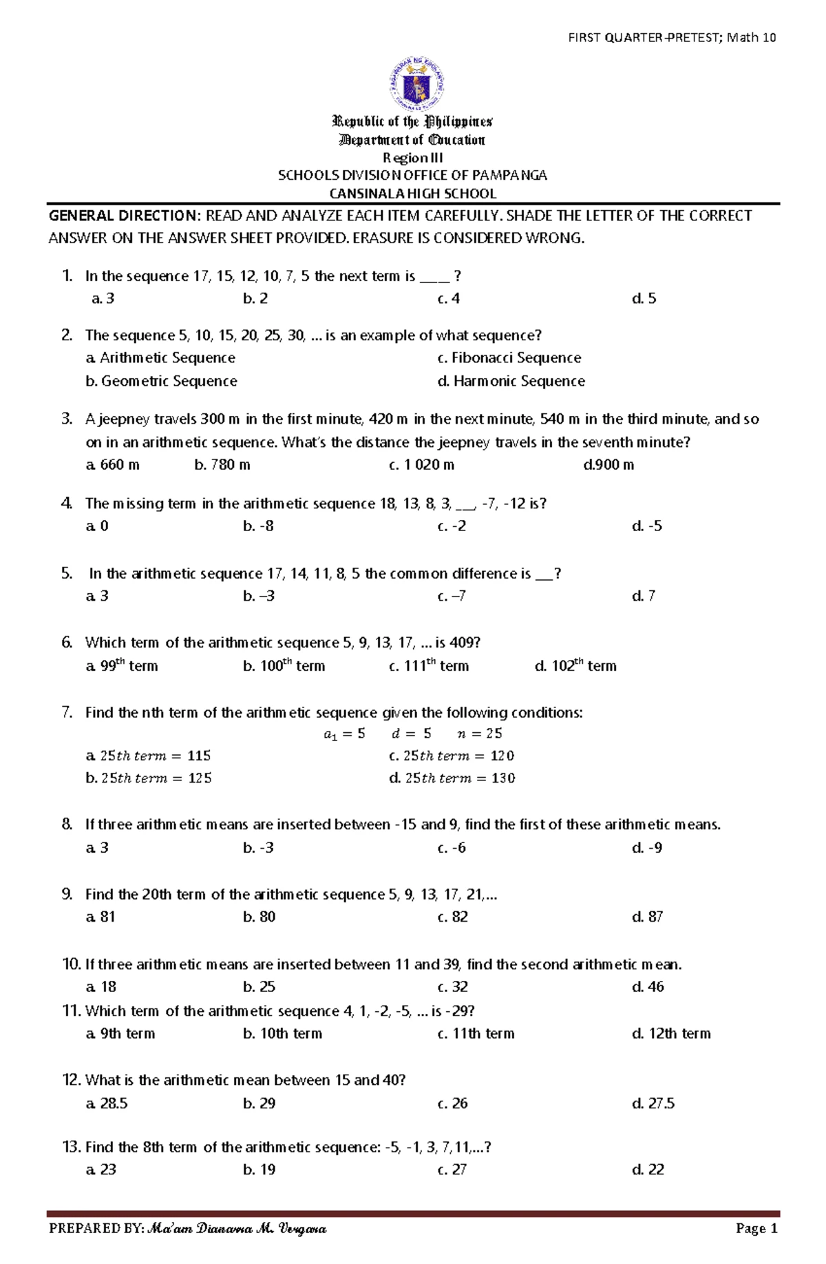Engineering Mathematics-24 - 1 Engineering Mathematics Note The eigen ...