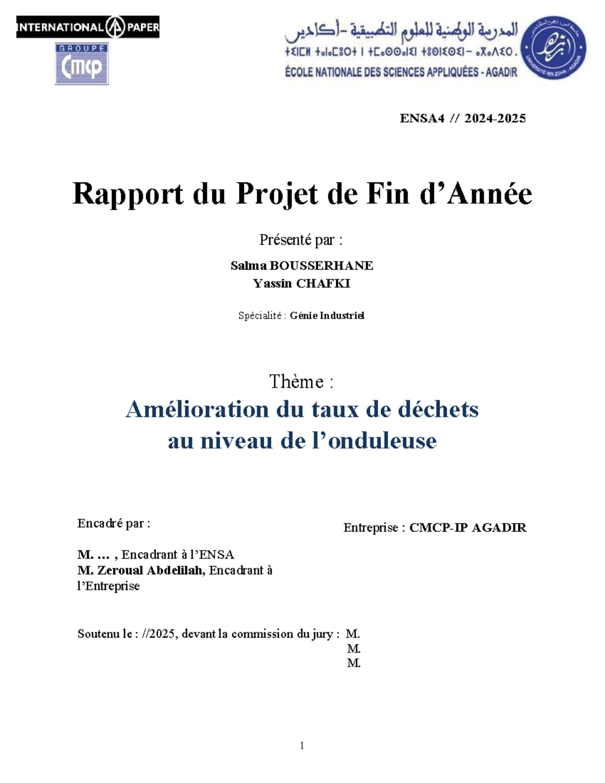 Rapport de stage S8 ACG - Option : audit et contrôle de gestion Rapport de stage de ...