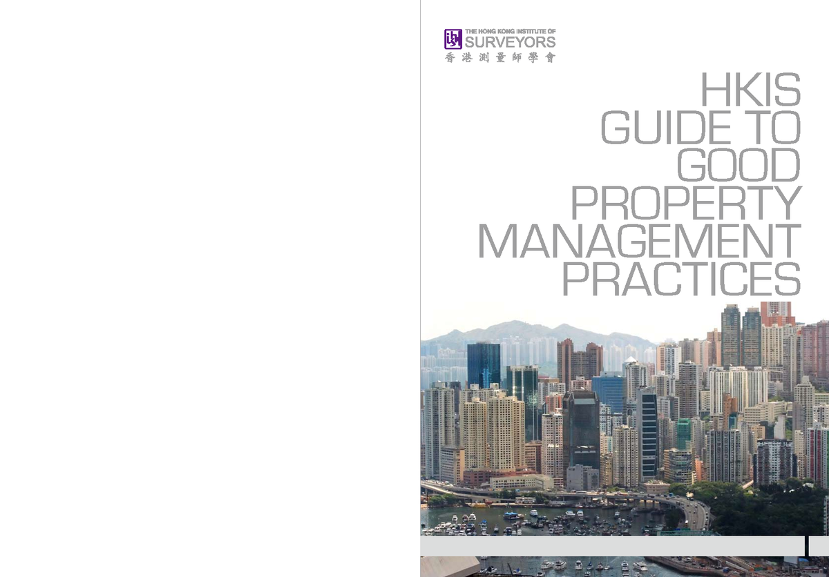PMP-GUIDE: Effective Practices in Property Management - Studocu