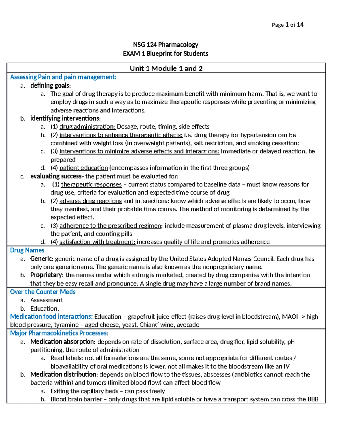 Clopidogrel (Plavix) - Nursing Drug Card & Patient Considerations - Studocu