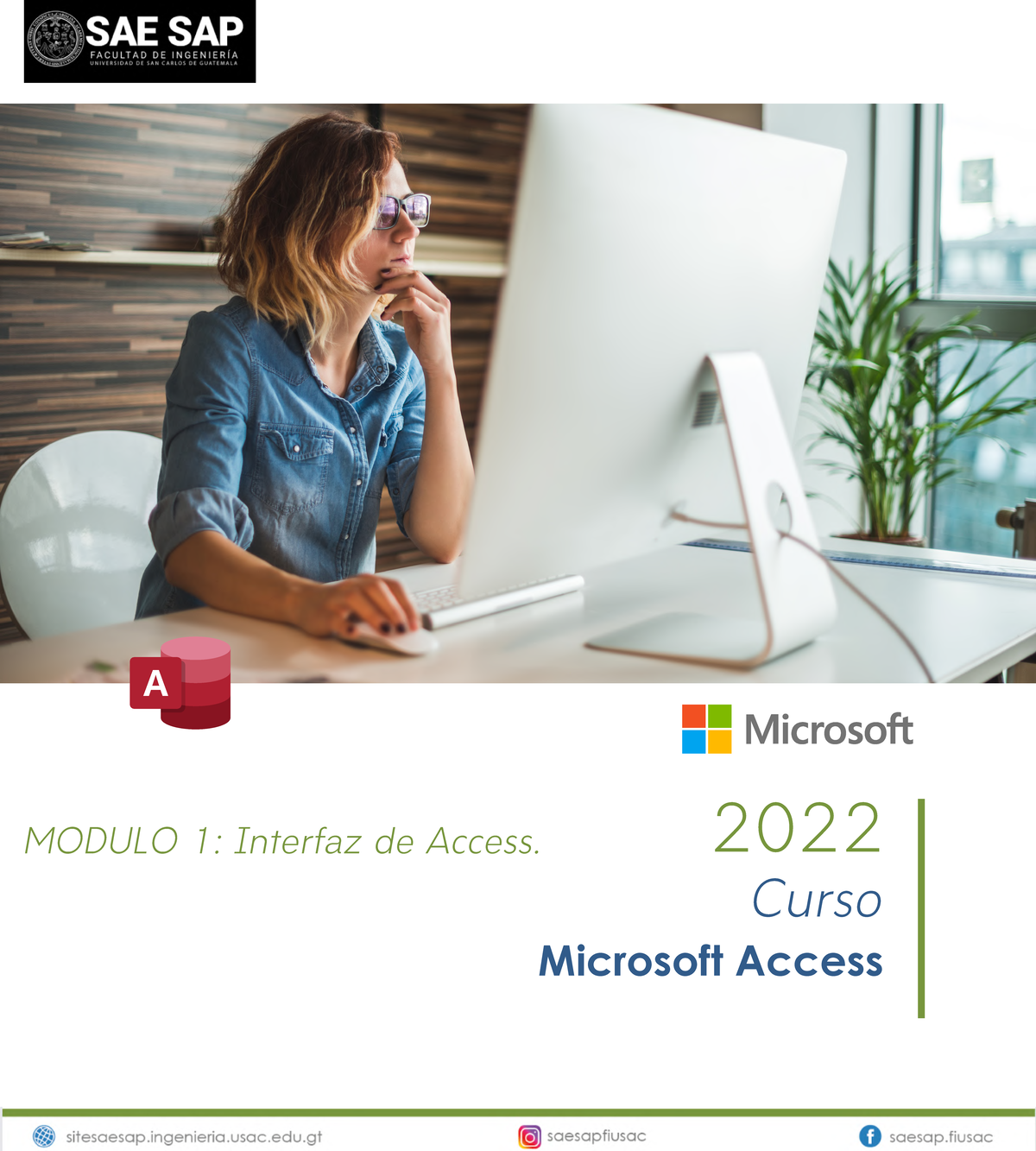 Modulo 1: Interfaz de Microsoft Access - Curso 2022 - Studocu