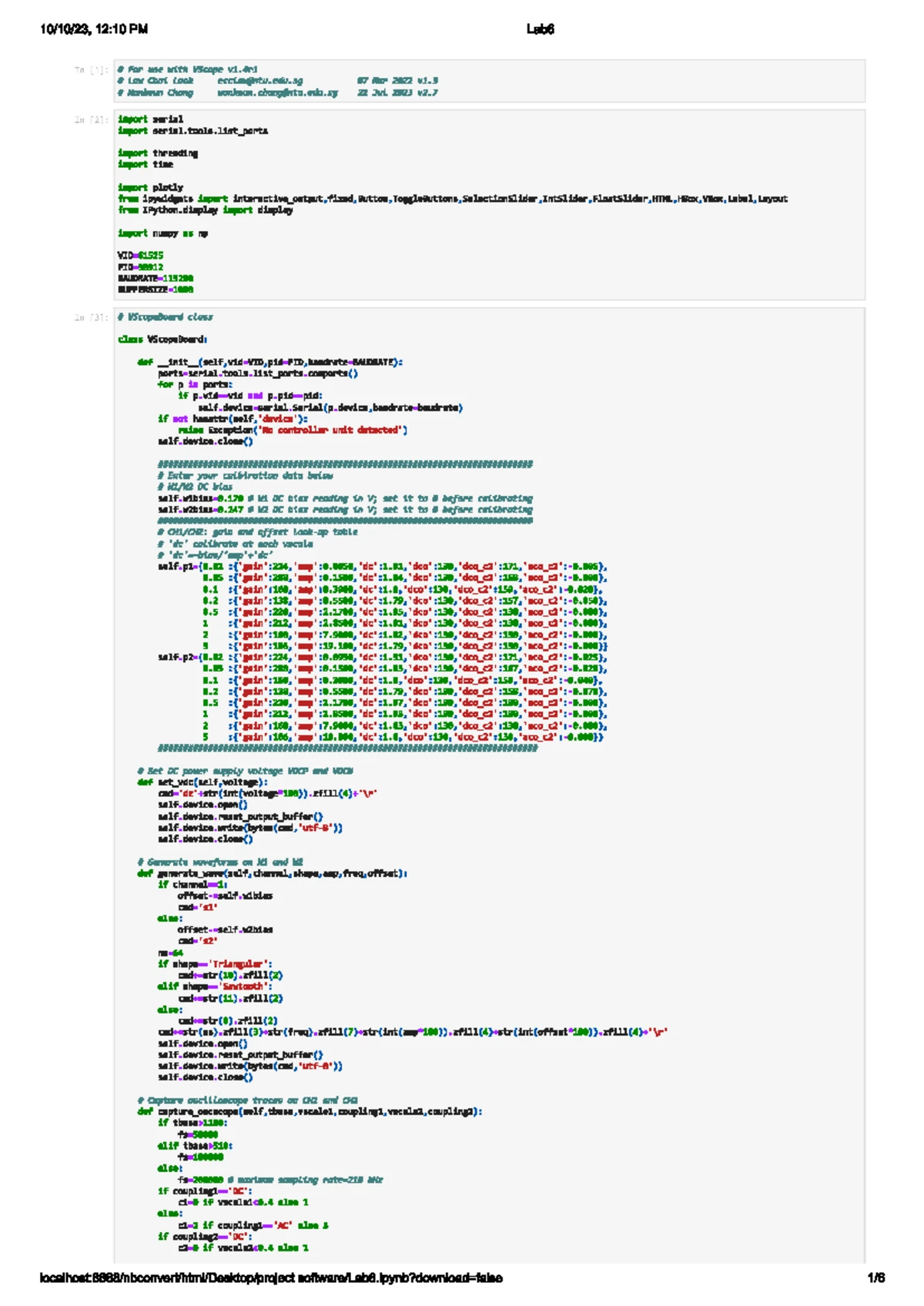 Lab 5 Report by Tay Kai Xiang Justin (230926, 122423) - Studocu
