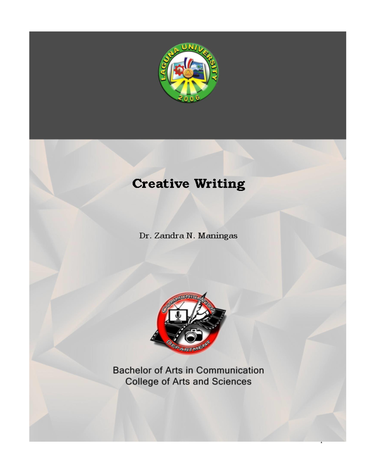 Creative Writing Midterm CO2: Brain Teasers and Literary Devices - Studocu